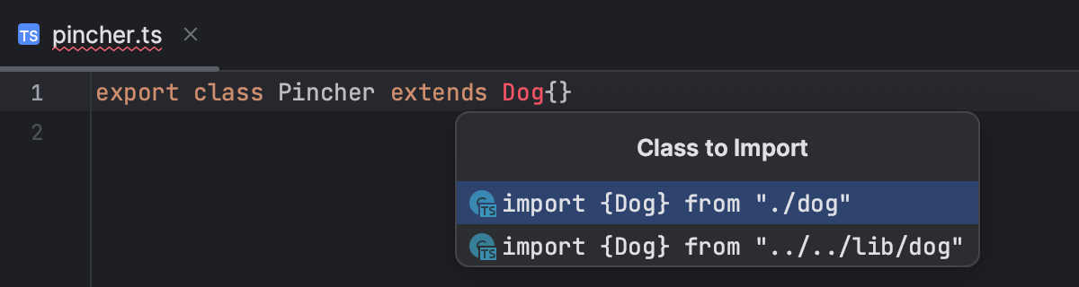 TypeScript | WebStorm Documentation