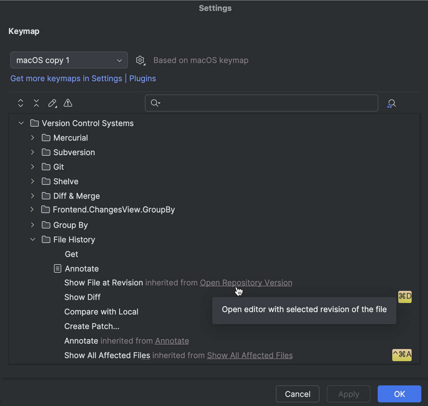 Configure keyboard shortcuts | WebStorm Documentation
