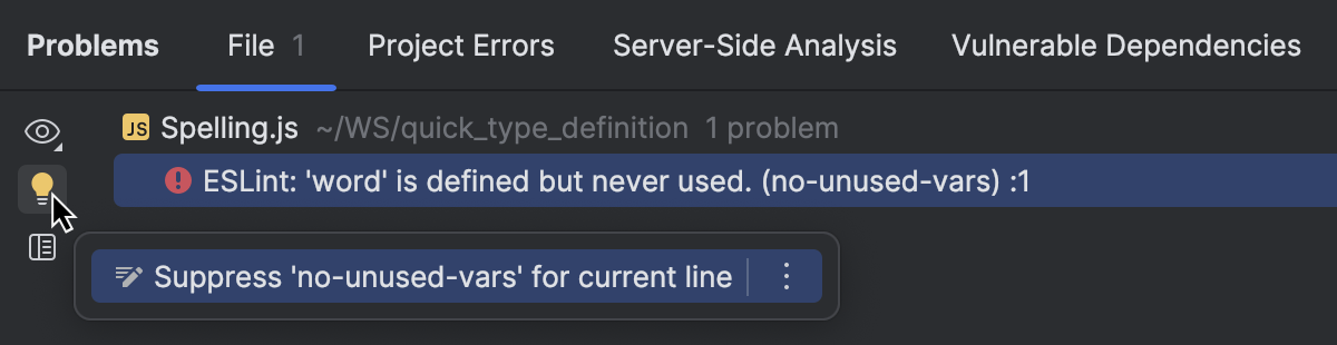 ESLint | WebStorm 文档