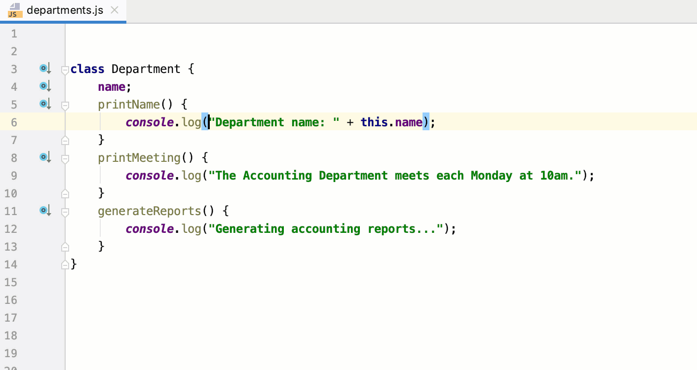 Refactoring Javascript Webstorm Documentation 7871