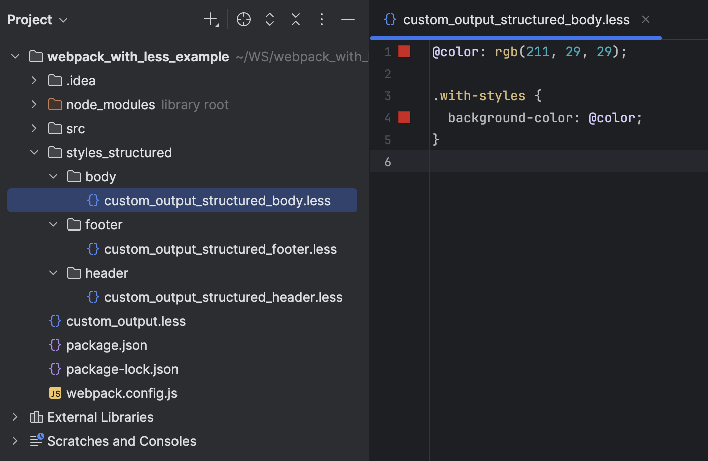 Sass, SCSS, and Less | PhpStorm Documentation