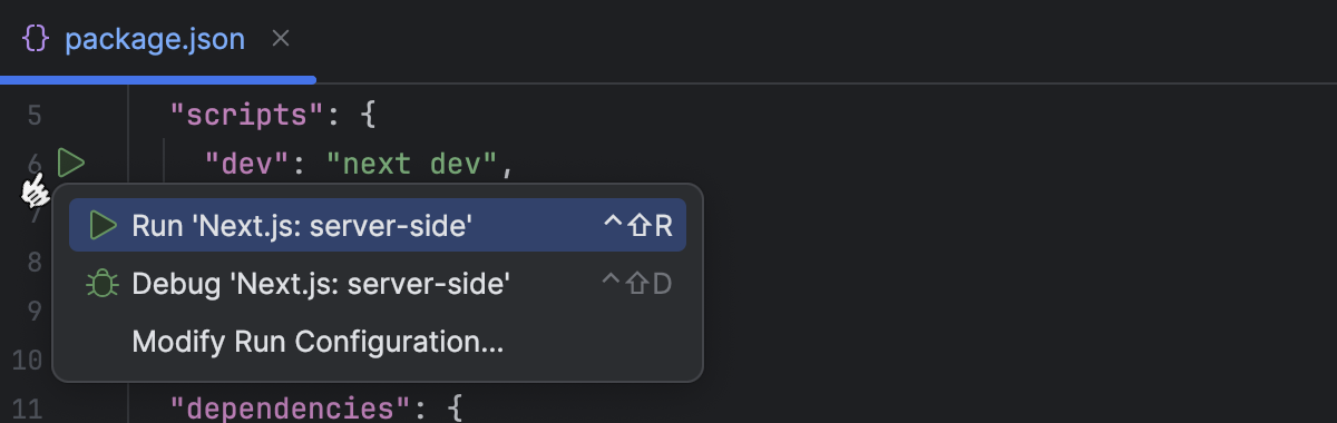 Next.js | WebStorm Documentation