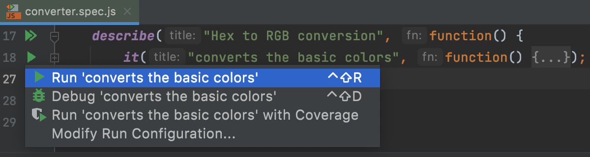 Testing Node.js | WebStorm Documentation