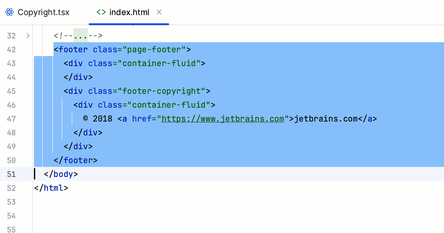 React | WebStorm 文档