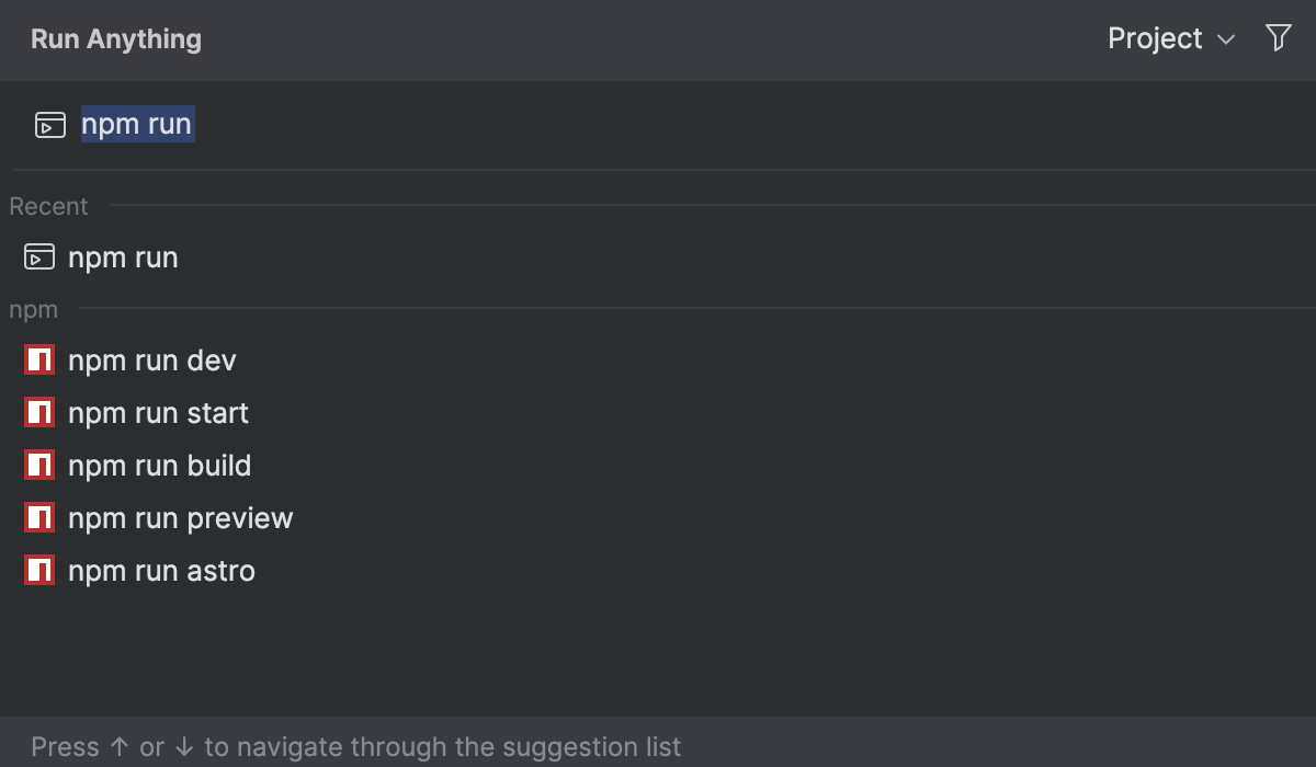 npm、pnpm 和 yarn | PyCharm 文档