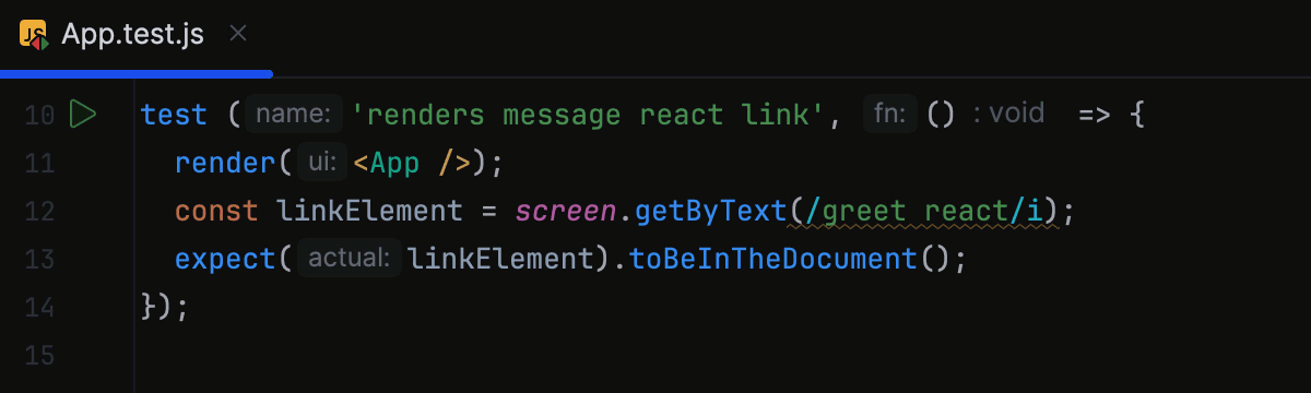 Jest | WebStorm Documentation