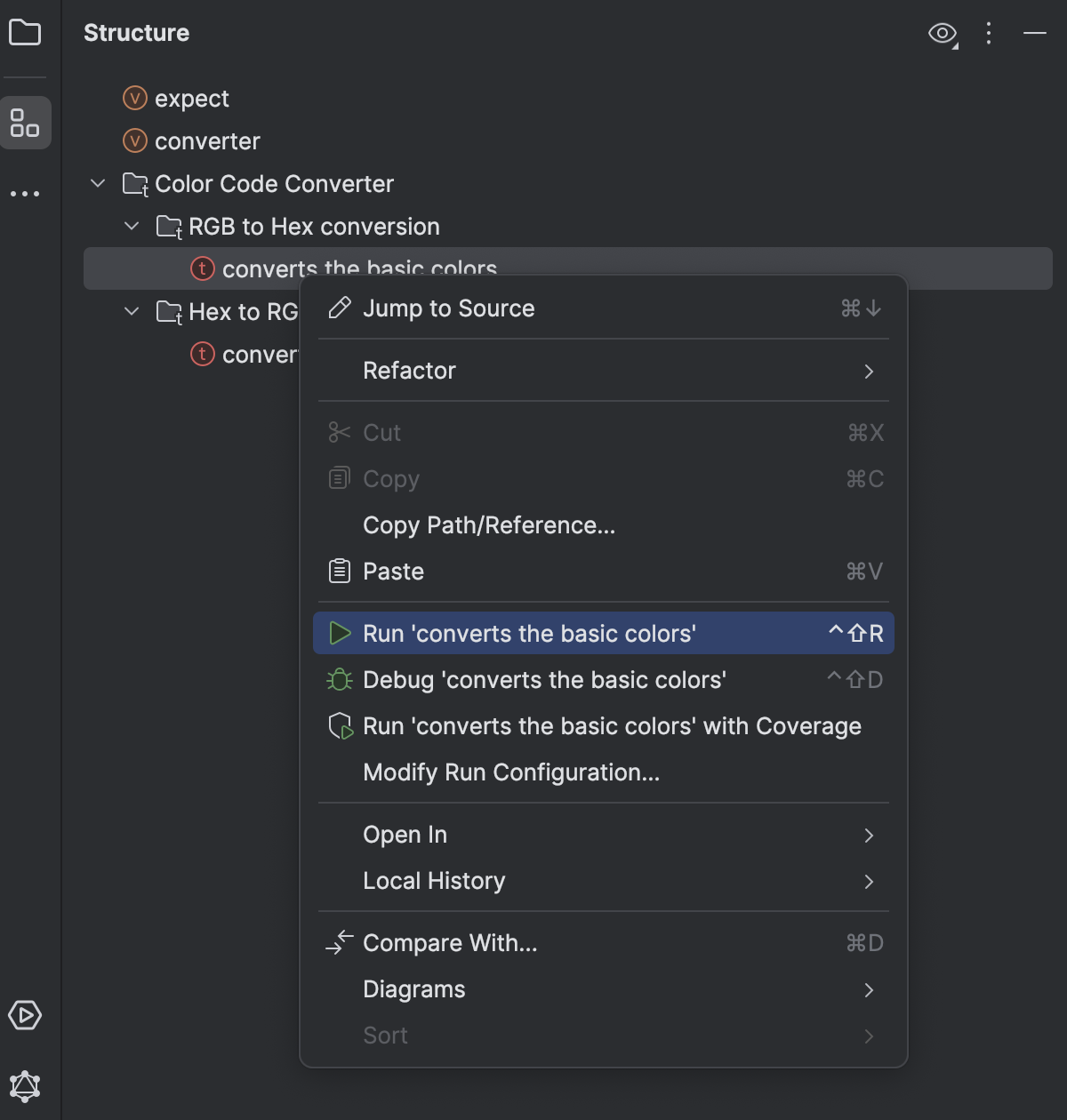 File structure | WebStorm Documentation