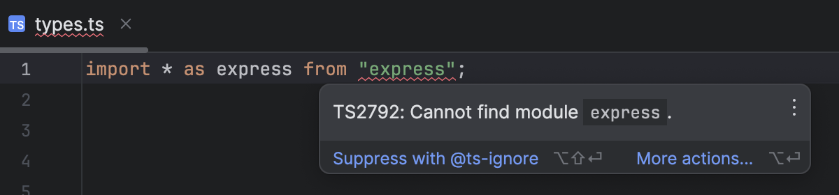 TypeScript | WebStorm Documentation