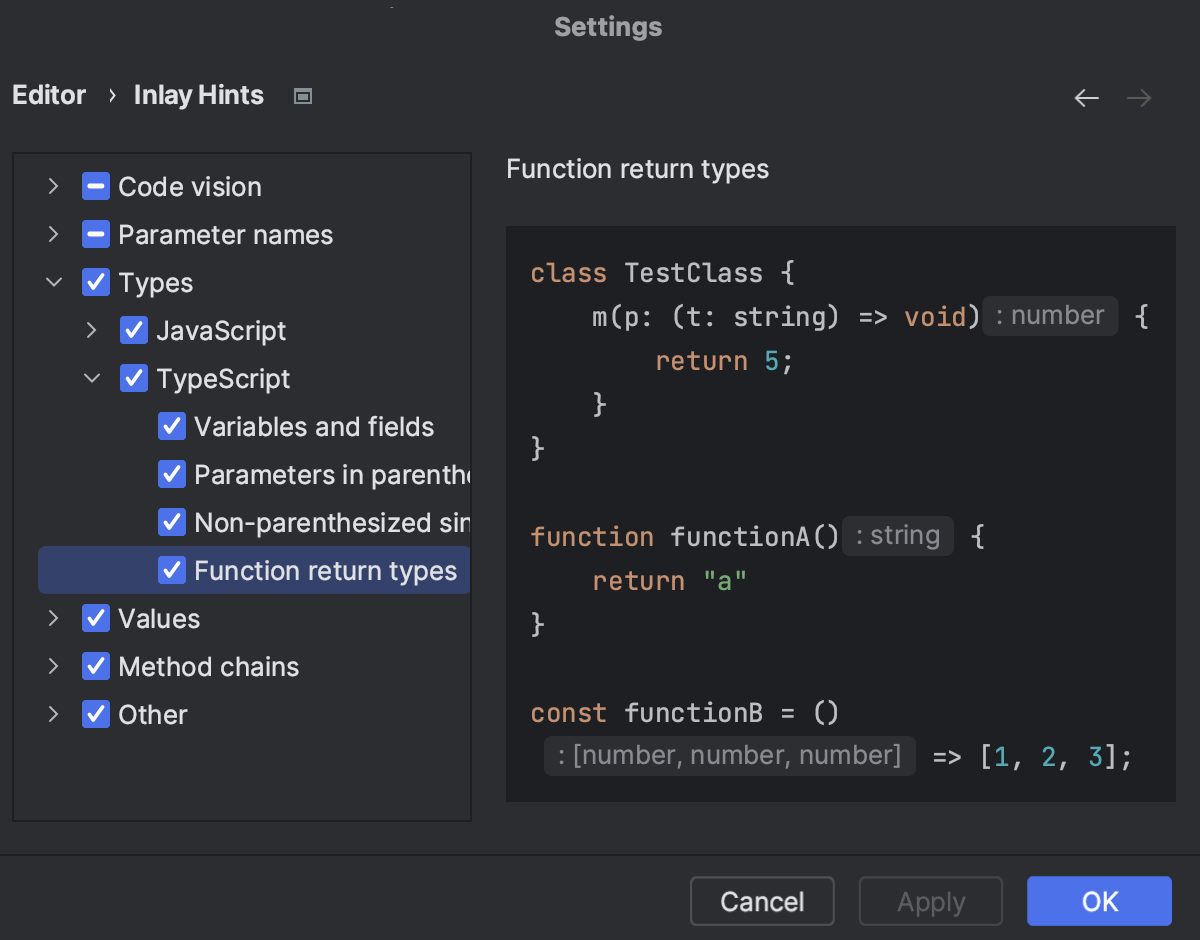 TypeScript | WebStorm Documentation
