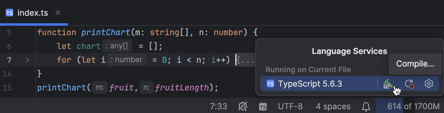 TypeScript tool window | WebStorm Documentation TypeScript tool window | WebStorm Documentation