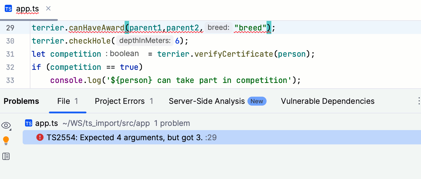 TypeScript | IntelliJ IDEA 文档