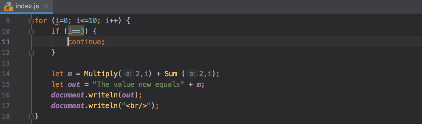 Write and edit source code | WebStorm Documentation