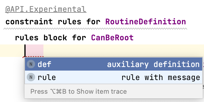 Constraint Rules | MPS Documentation