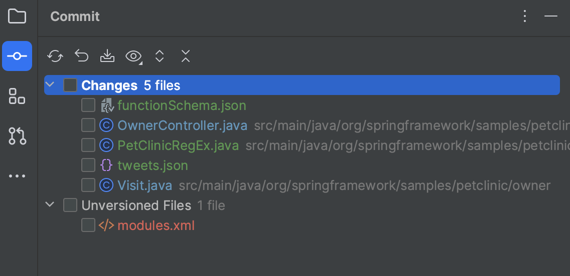 将文件添加到 Git 并跟踪更改 | IntelliJ IDEA 文档