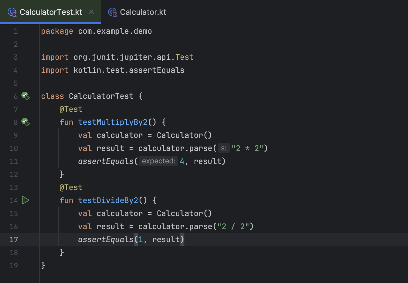 Tutorial: Test-driven development with Kotlin | IntelliJ IDEA Documentation