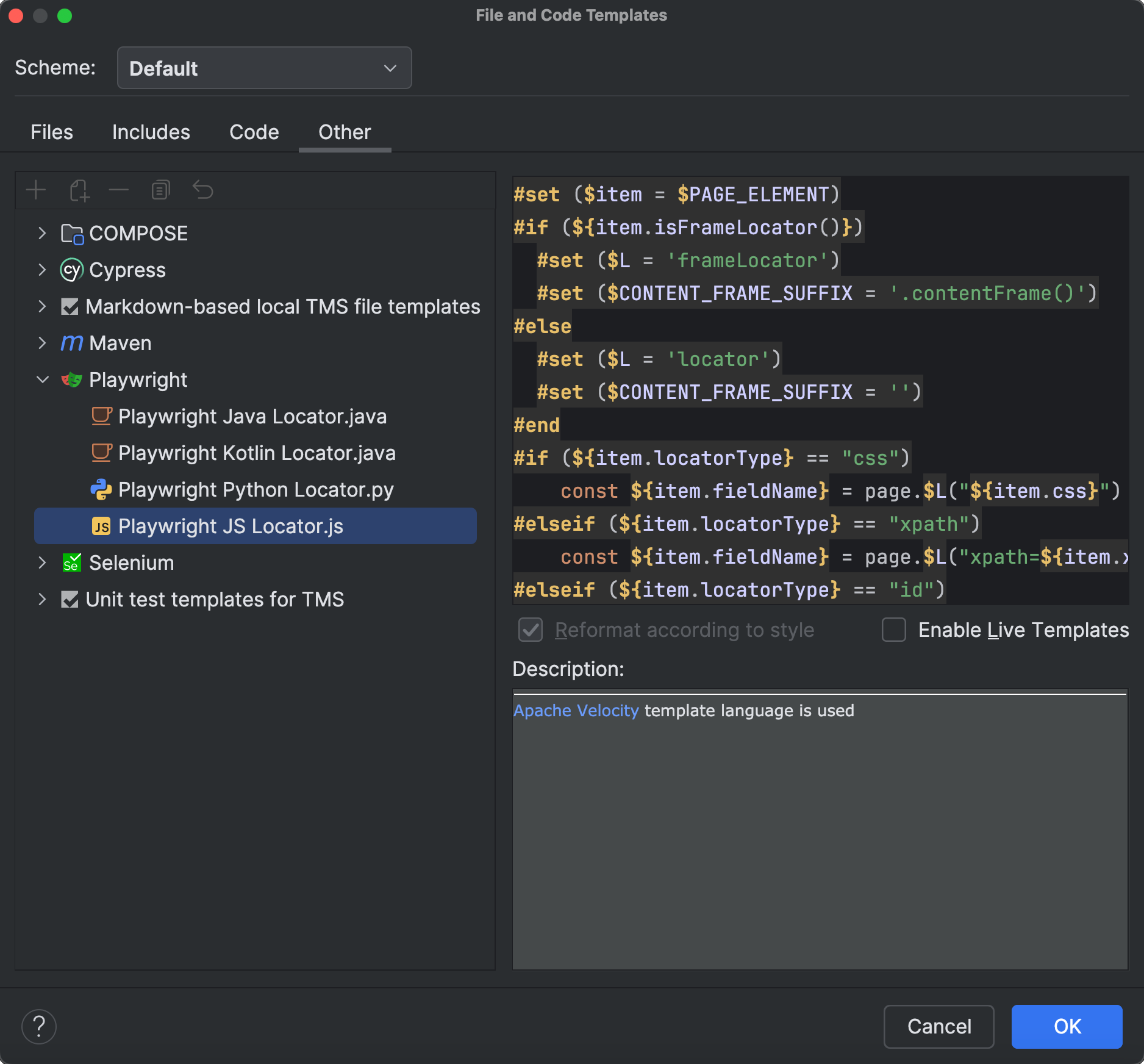 Playwright | IntelliJ IDEA Documentation