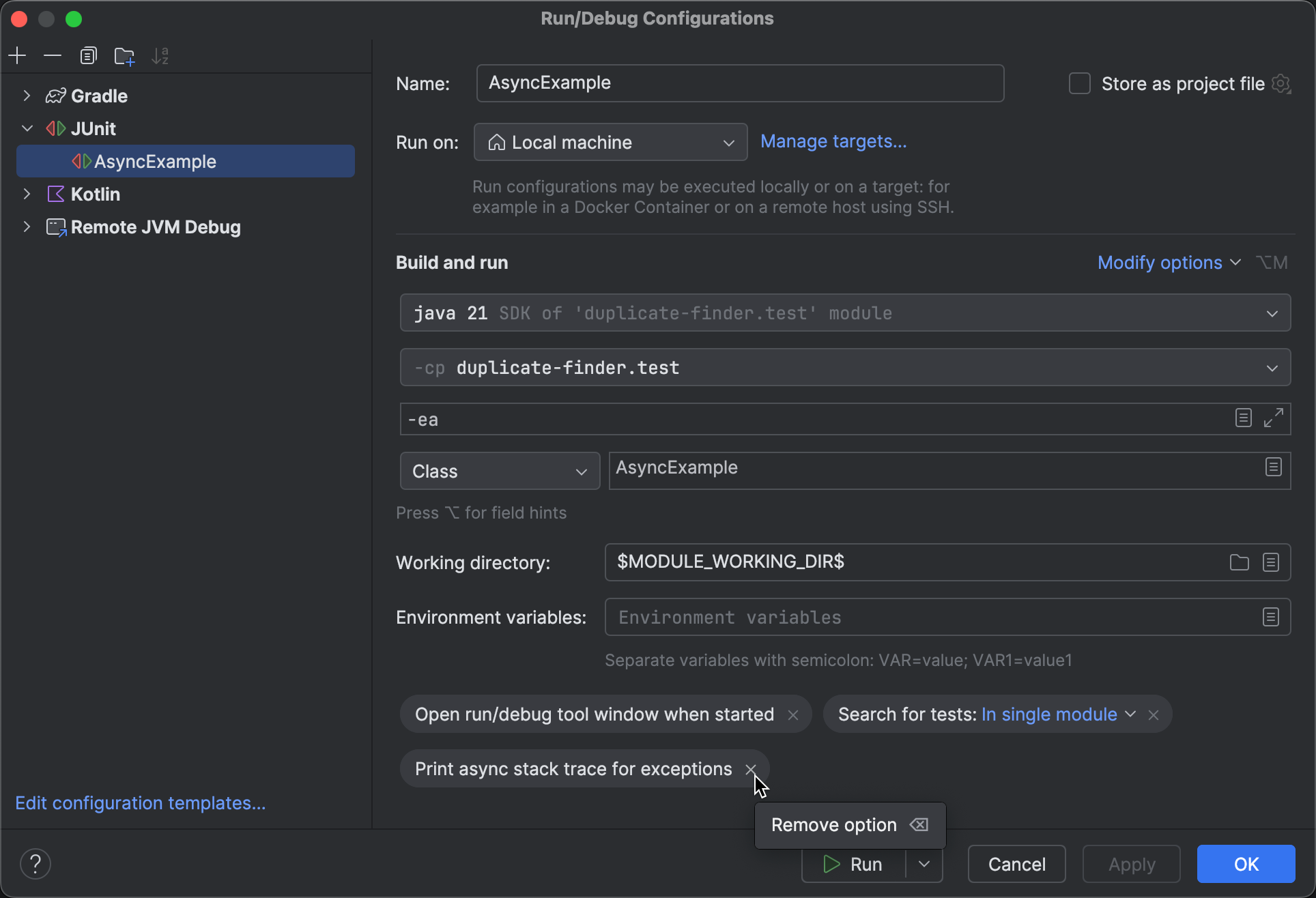 Debug asynchronous code | IntelliJ IDEA Documentation