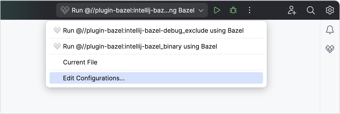 Bazel | IntelliJ IDEA Documentation