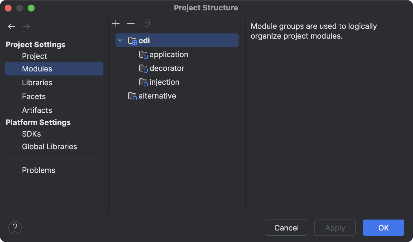 模块 | IntelliJ IDEA 文档