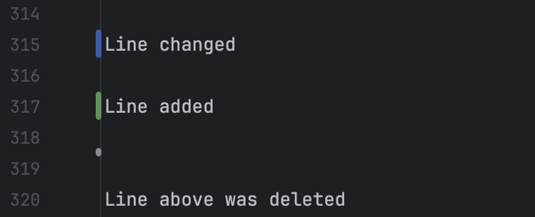 Editor gutter | PyCharm Documentation
