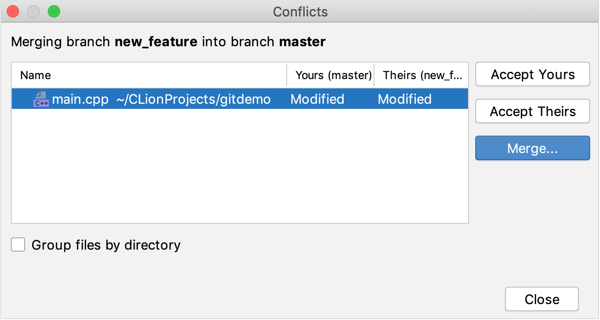 Tutorial: Getting started with Git in CLion | CLion Documentation