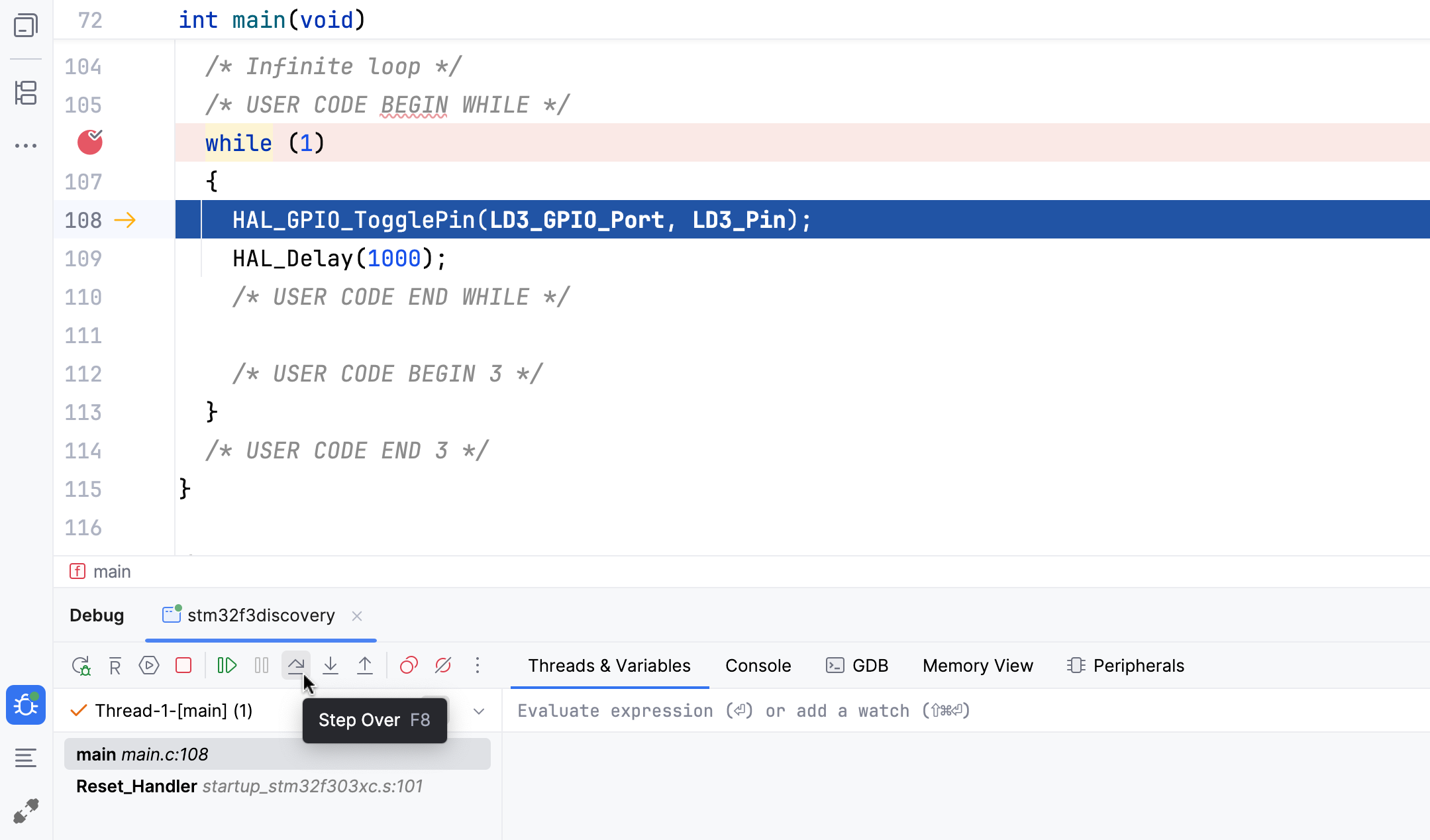 STM32CubeMX projects | CLion Documentation
