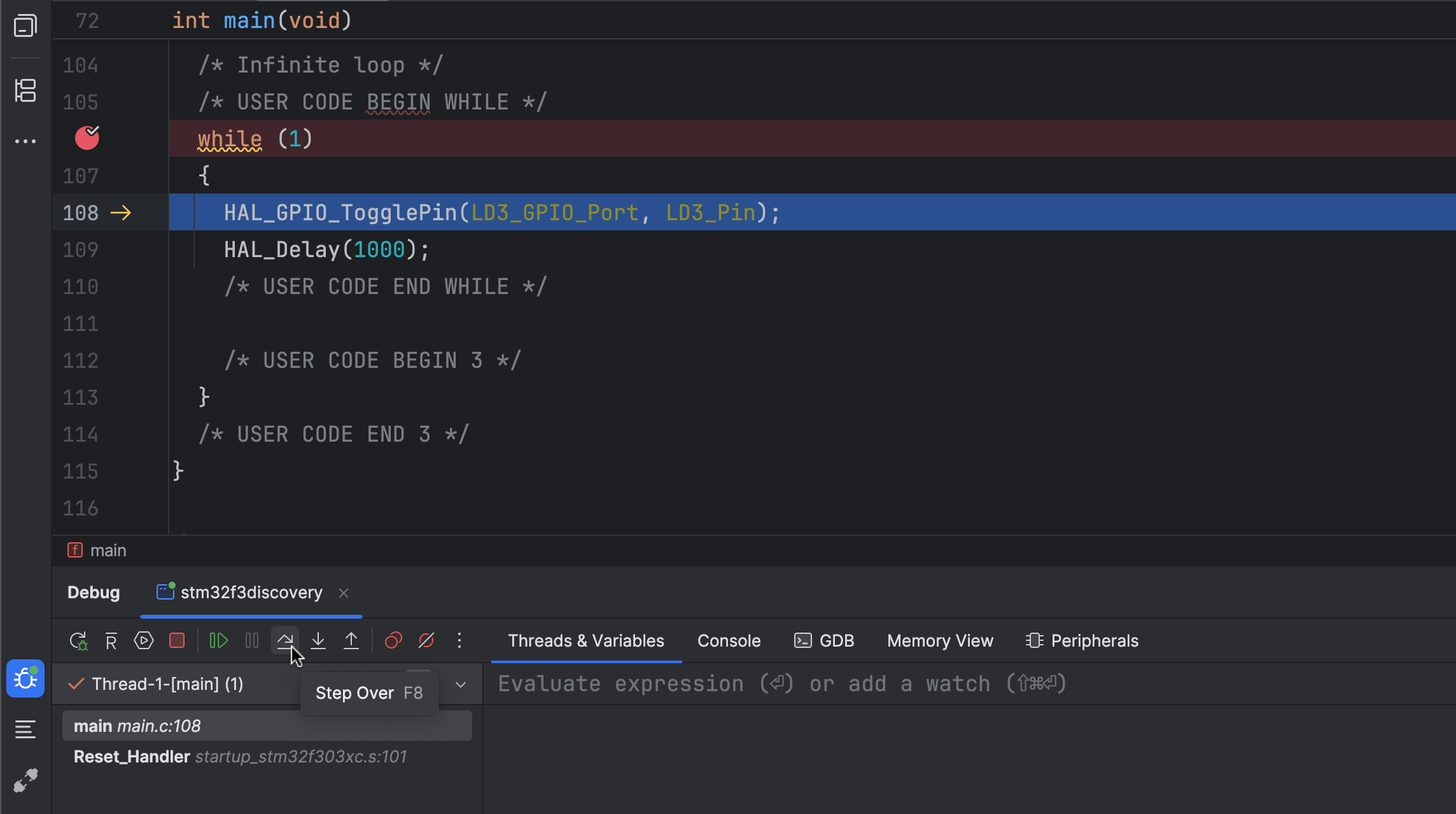 STM32CubeMX projects | CLion Documentation