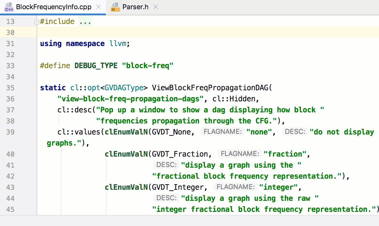 Source code navigation | CLion Documentation
