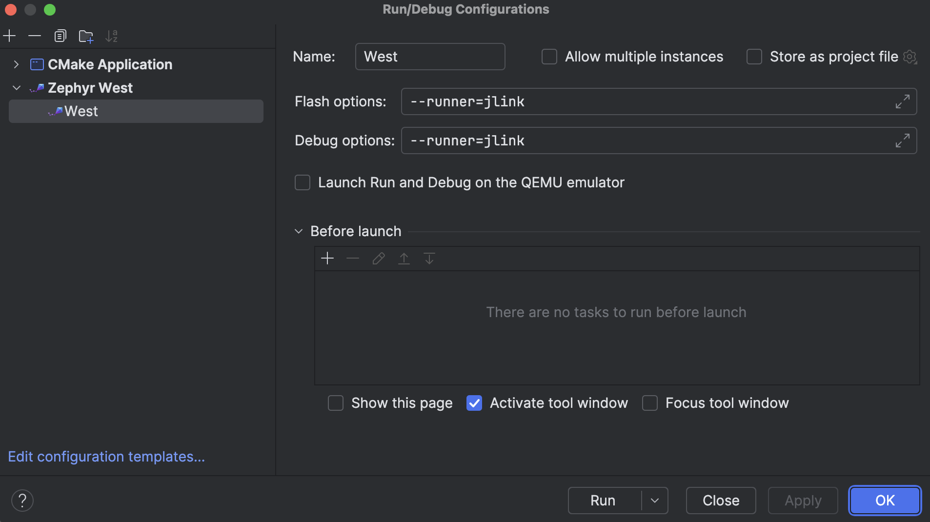 Working With Zephyr® Rtos Projects Using West Clion Documentation