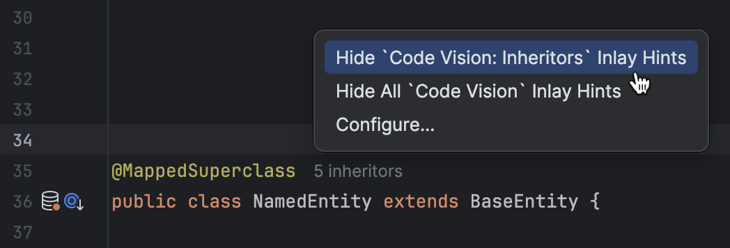Inlay hints | IntelliJ IDEA Documentation
