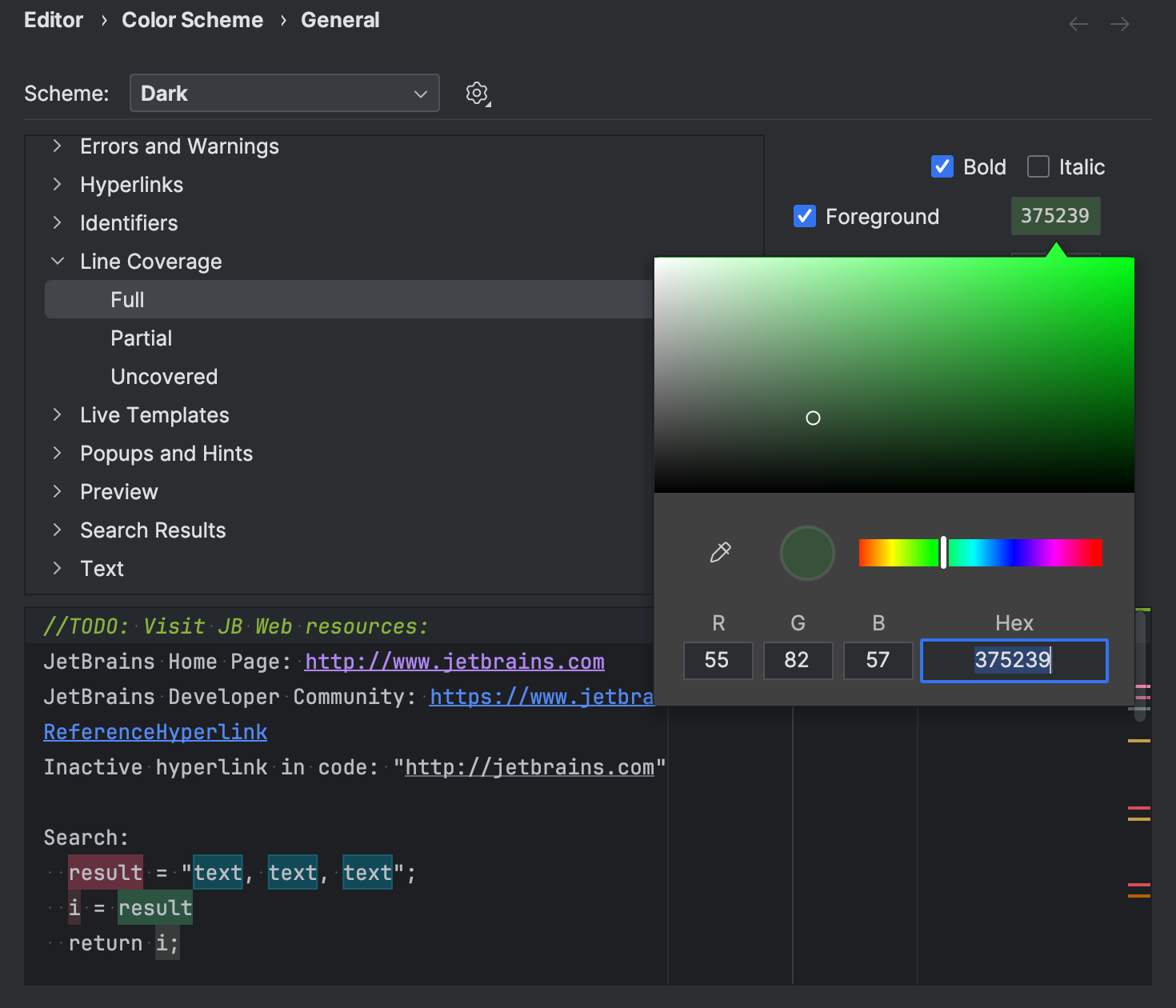 Code coverage | RustRover Documentation