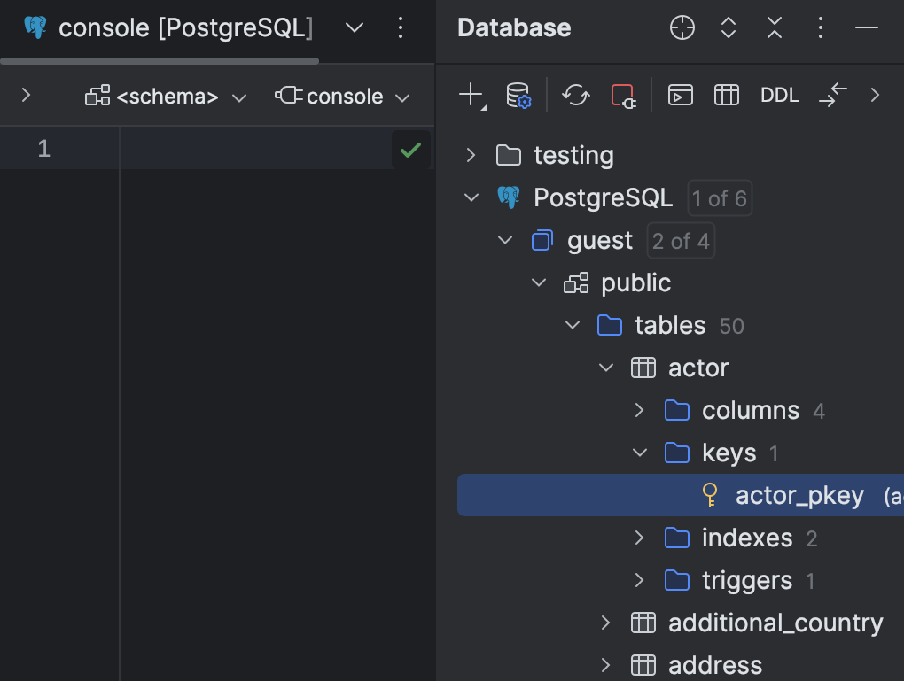 主键 | IntelliJ IDEA 文档