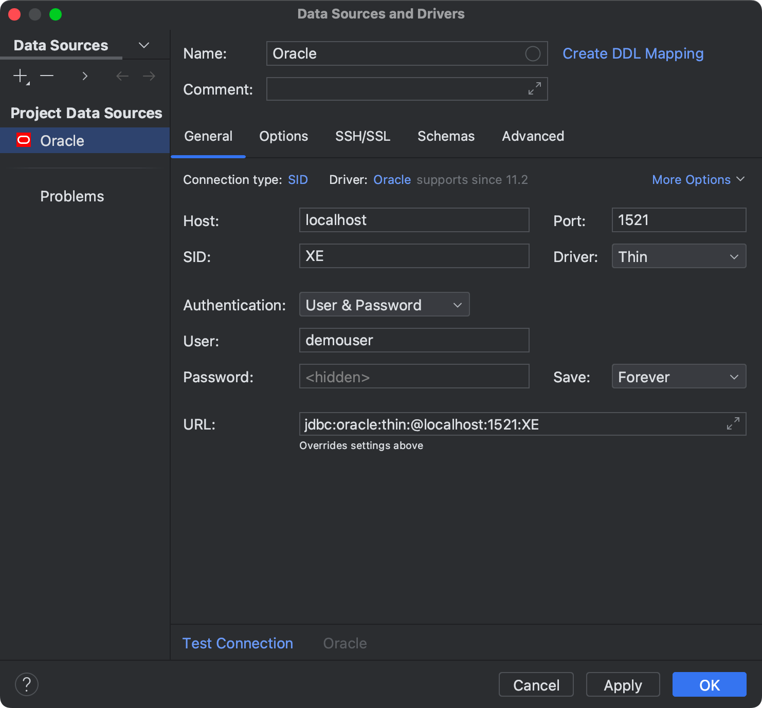Oracle | IntelliJ IDEA 文档