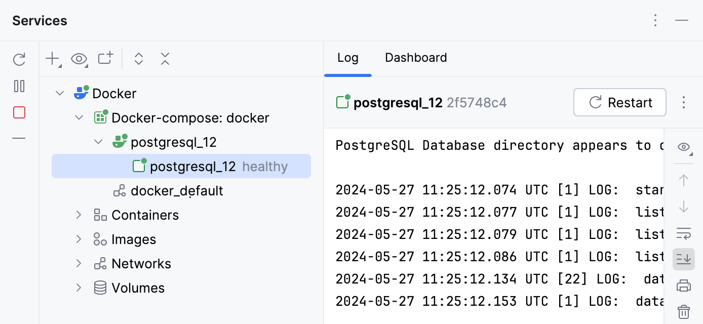 Run the PostgreSQL Sakila database in a Docker container | DataGrip Documentation