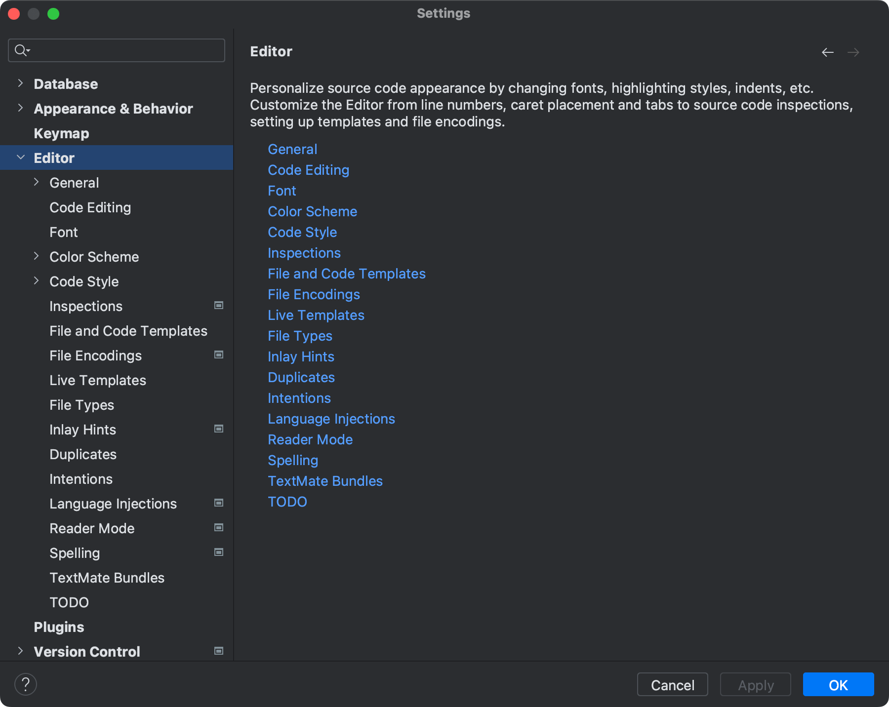 Editor basics | DataGrip Documentation