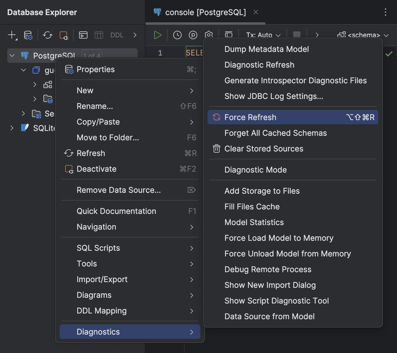 Databases | DataGrip Documentation