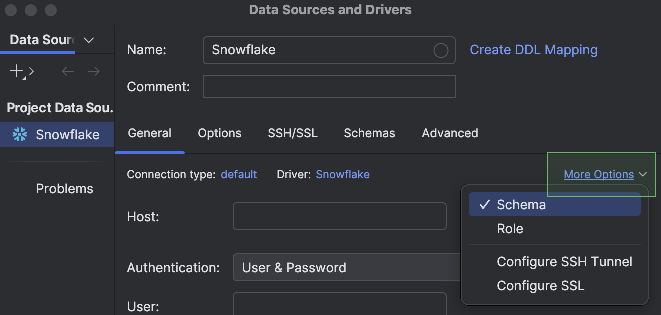 Snowflake | CLion 文档