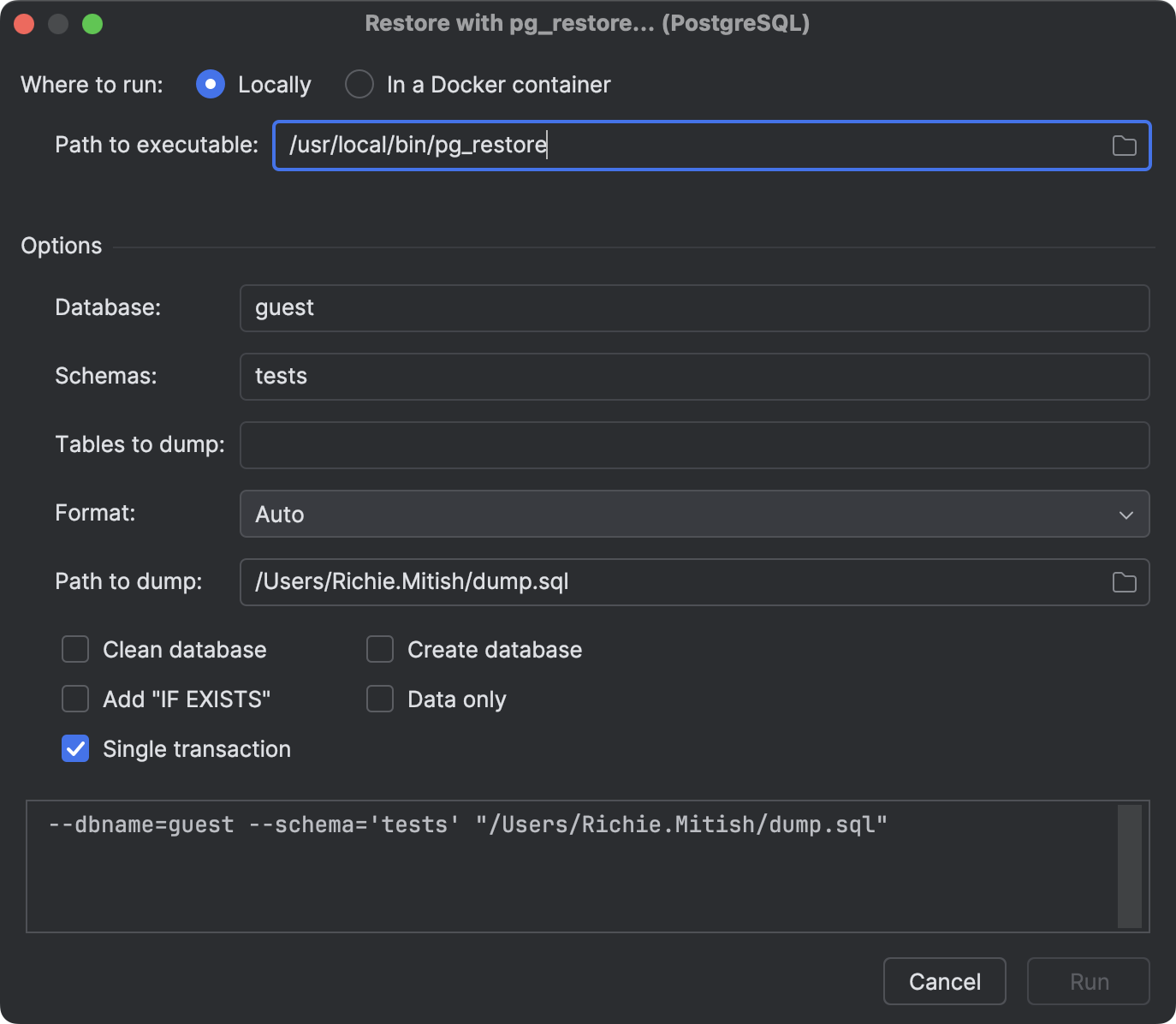 Import | DataGrip 文档