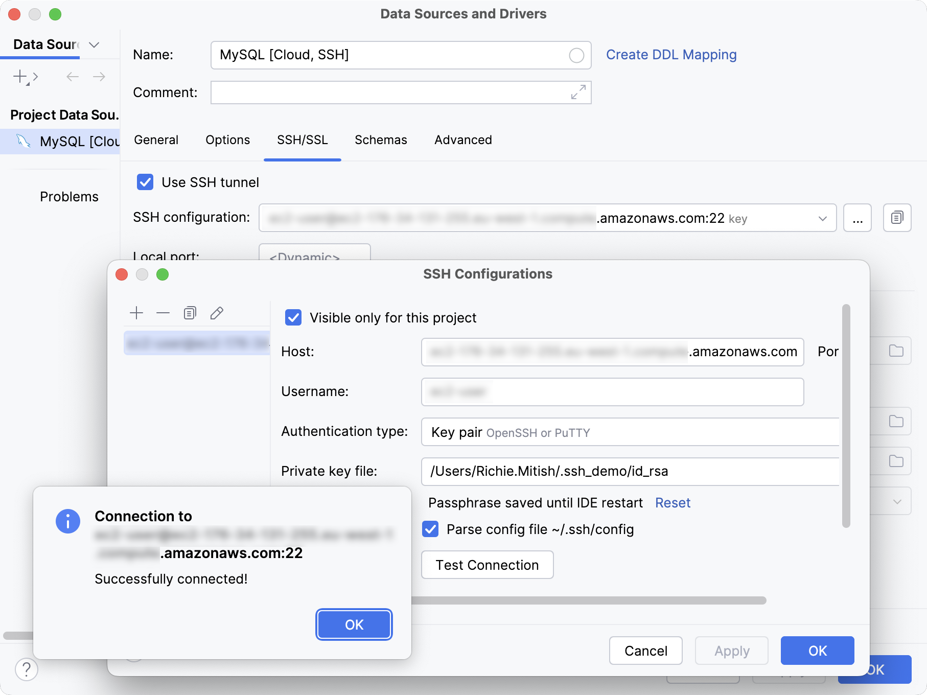 Connect To A Database With Ssh Datagrip Documentation 0506