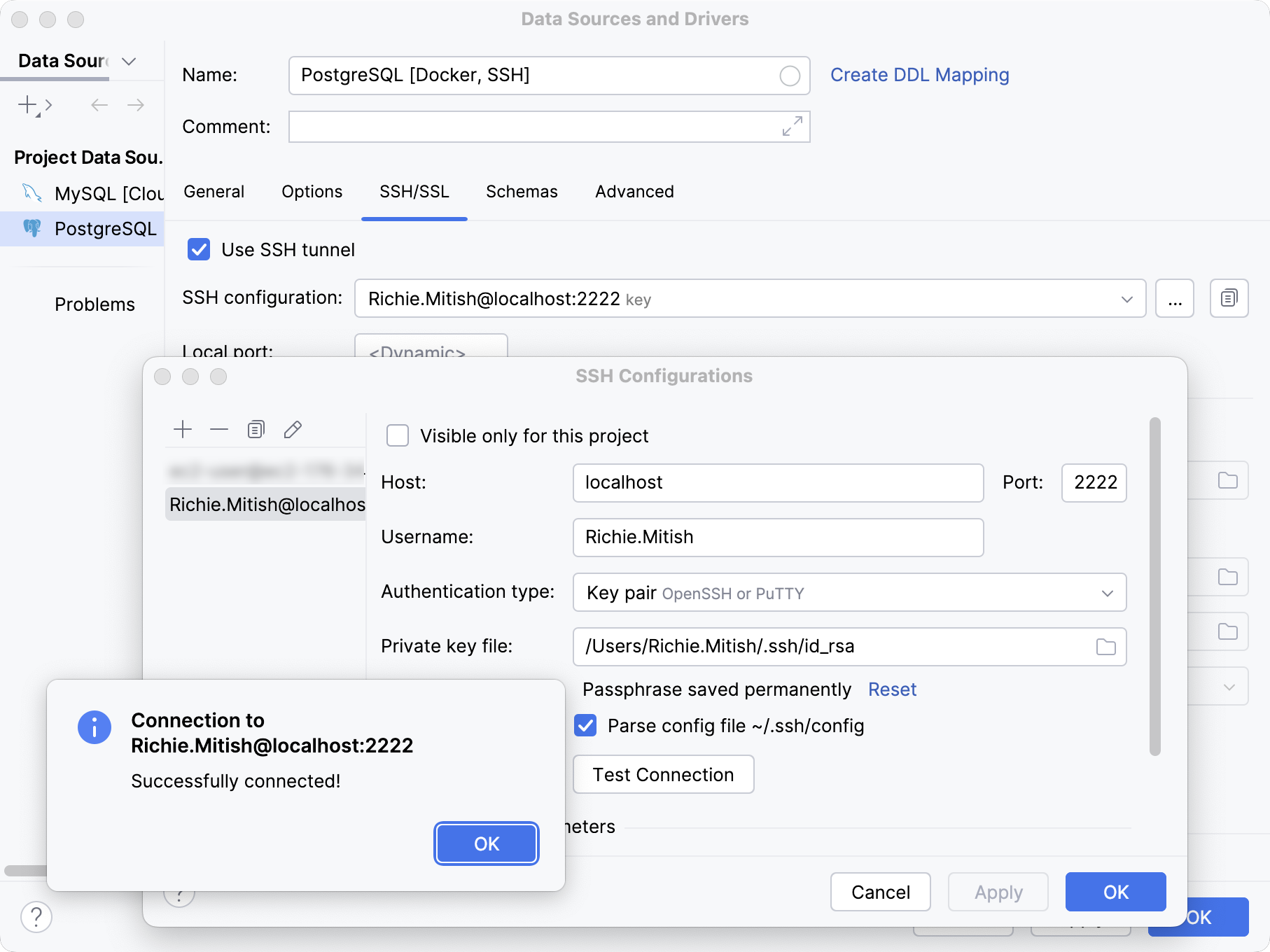 Connect To A Database With Ssh Datagrip Documentation 3674