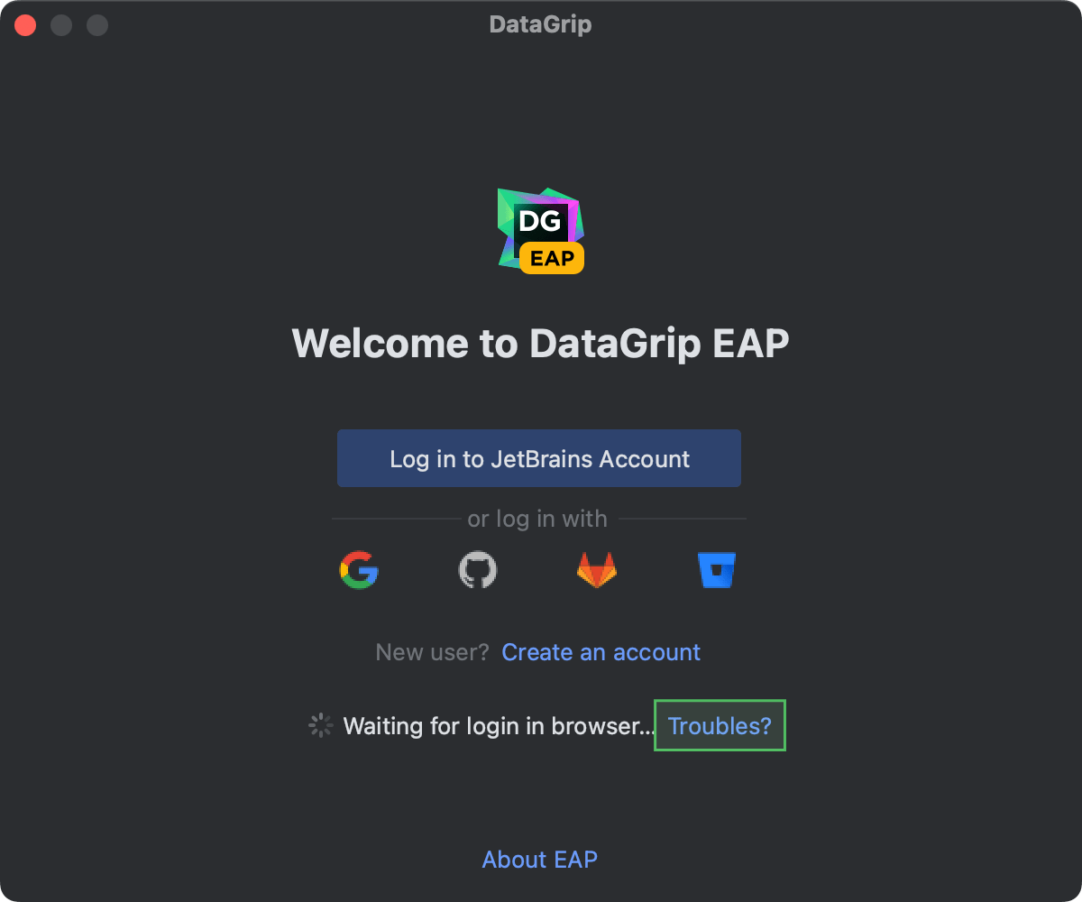 注册 DataGrip | DataGrip 文档