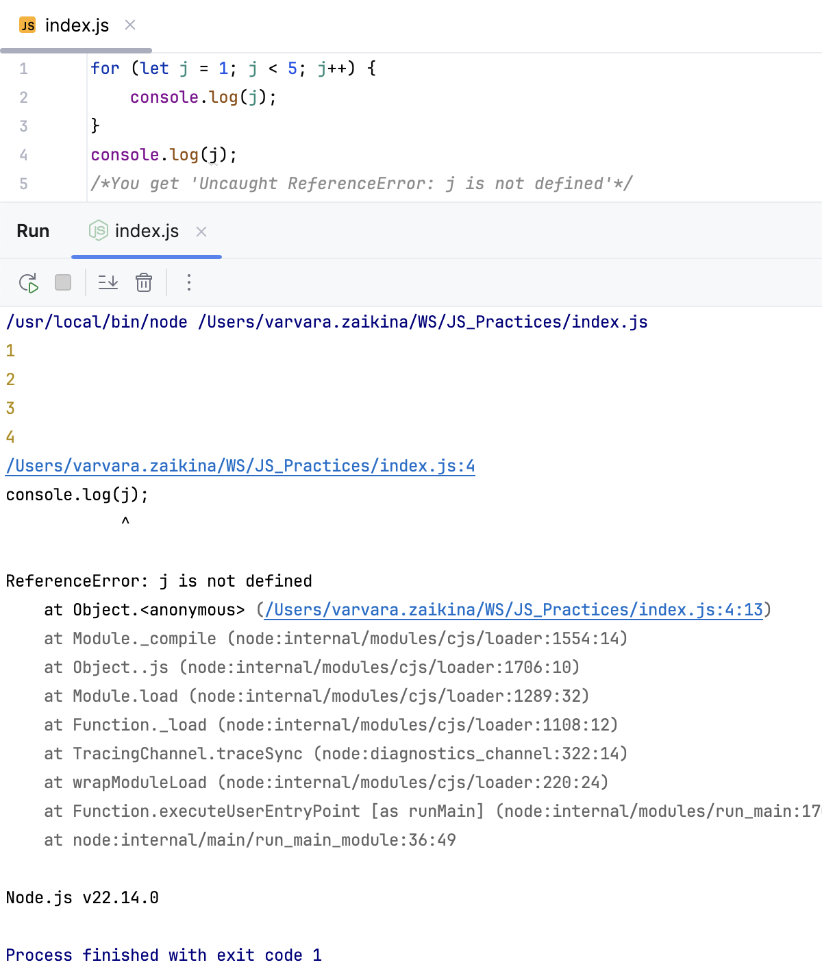 Introduce JavaScript modern practices | WebStorm Documentation