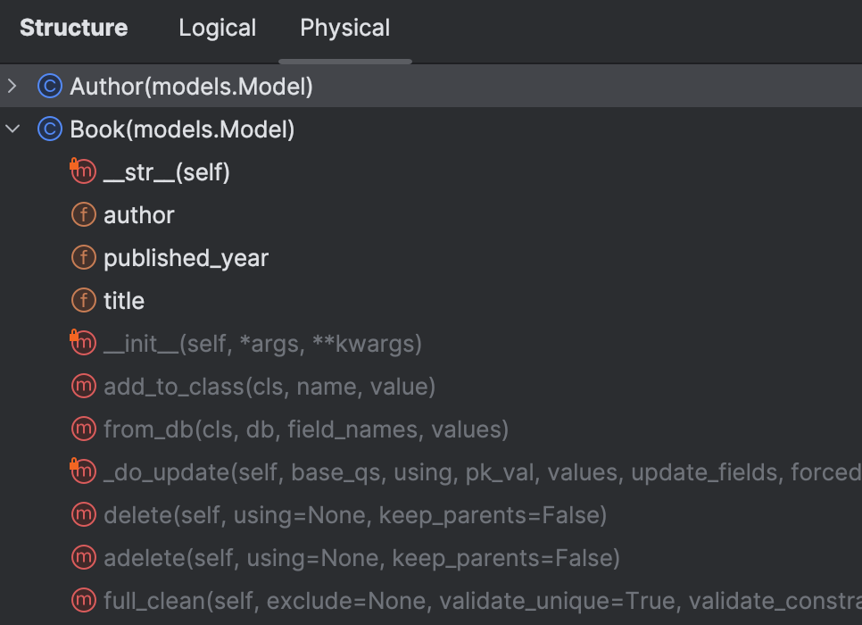 View source file structure | PyCharm Documentation