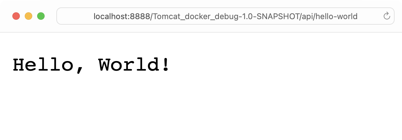 Deploy And Debug A Java Web Application Inside A Container Running Tomcat Intellij Idea