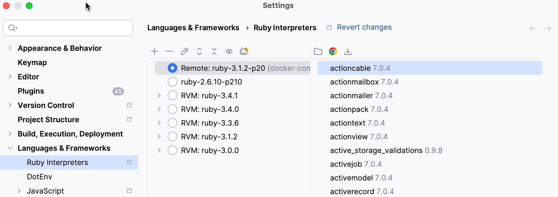 Tutorial Docker As A Remote Interpreter Rubymine Documentation 3677