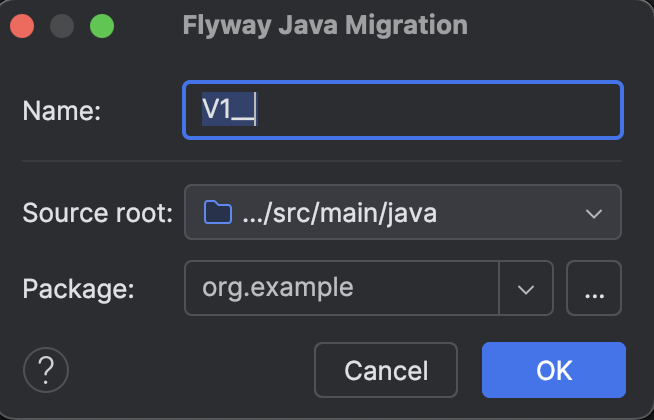 Flyway | IntelliJ IDEA Documentation