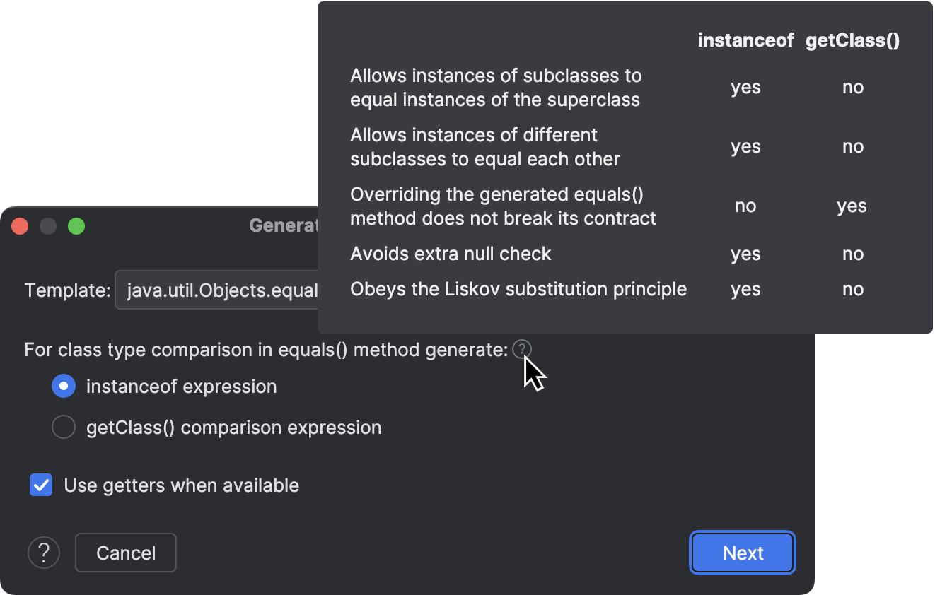生成代码 | IntelliJ IDEA 文档