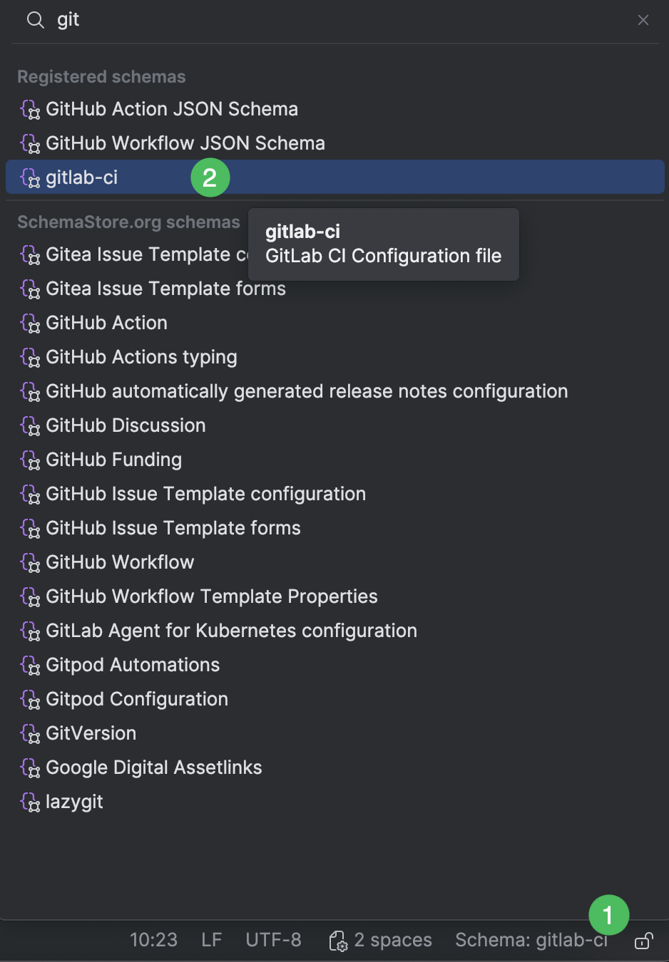 GitLab CI/CD | DataGrip Documentation