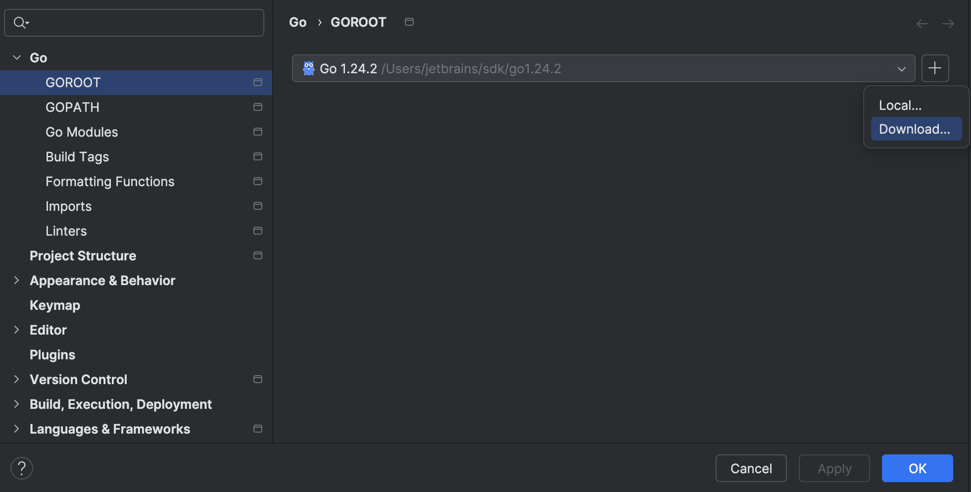 Installing and configuring GoLand | GoLand Documentation