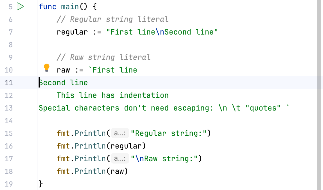Go configuration | IntelliJ IDEA Documentation